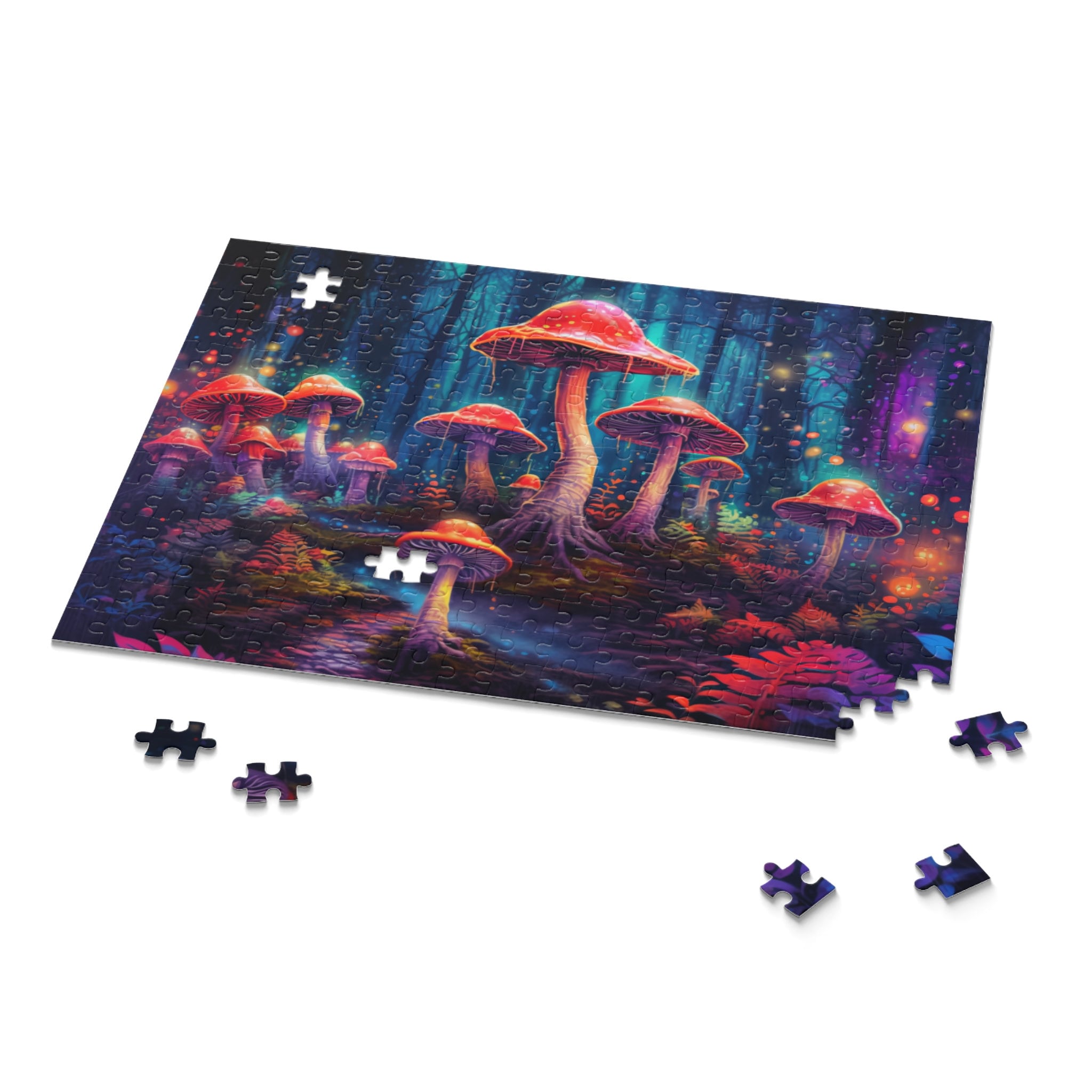 Jigsaw Puzzle Psychedelic Art Puzzle Trippy Artwork Puzzle Custom ...