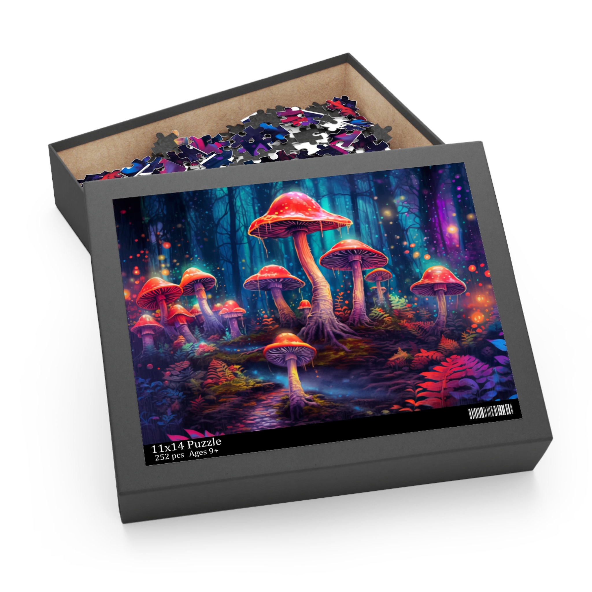 Jigsaw Puzzle Psychedelic Art Puzzle Trippy Artwork Puzzle Custom ...