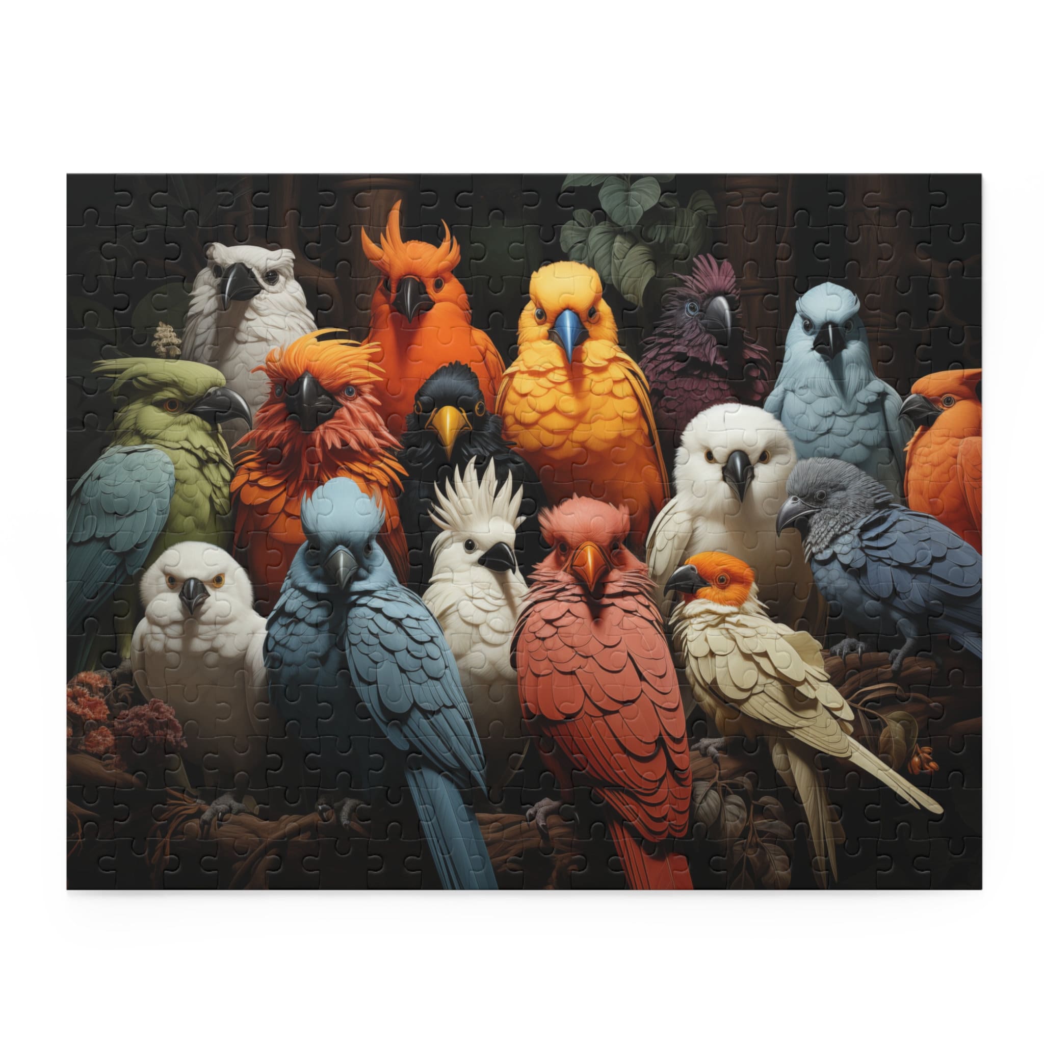 Colorful Birds Jigsaw Puzzle, Tropical Bird Puzzles, Parrots and Birds ...