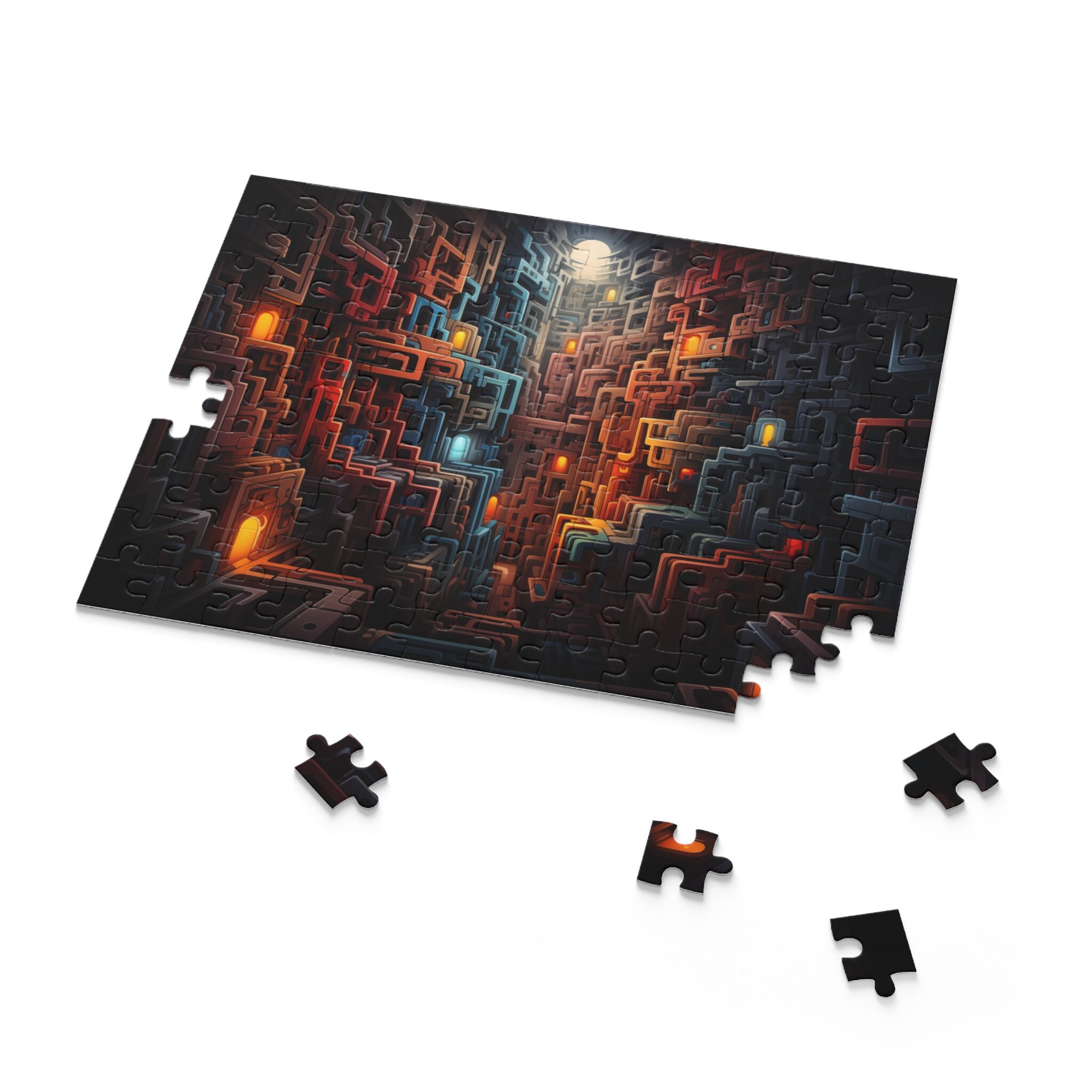 Weird Colorful Puzzle, Challenging Trippy Psychedelic Puzzle, Hard ...