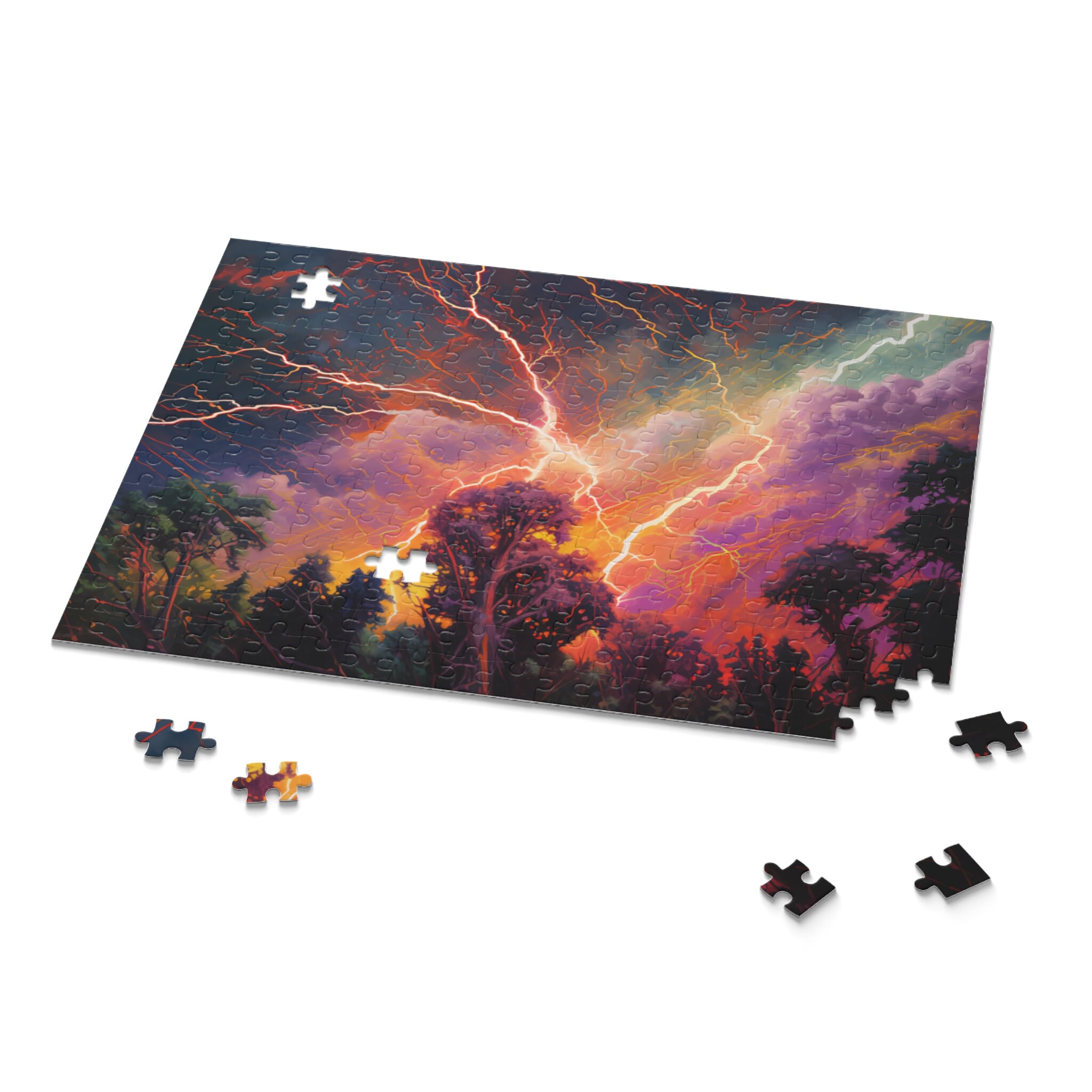 Jigsaw Puzzle Psychedelic Art Puzzle Trippy Artwork Puzzle Custom ...