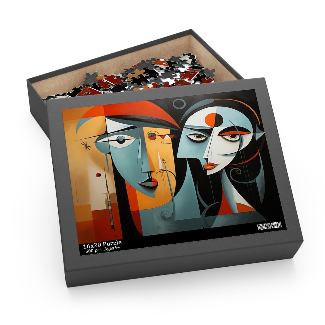 Picasso Themed Puzzle for Adults or Kids, Cool Puzzle for Puzzle Lovers ...