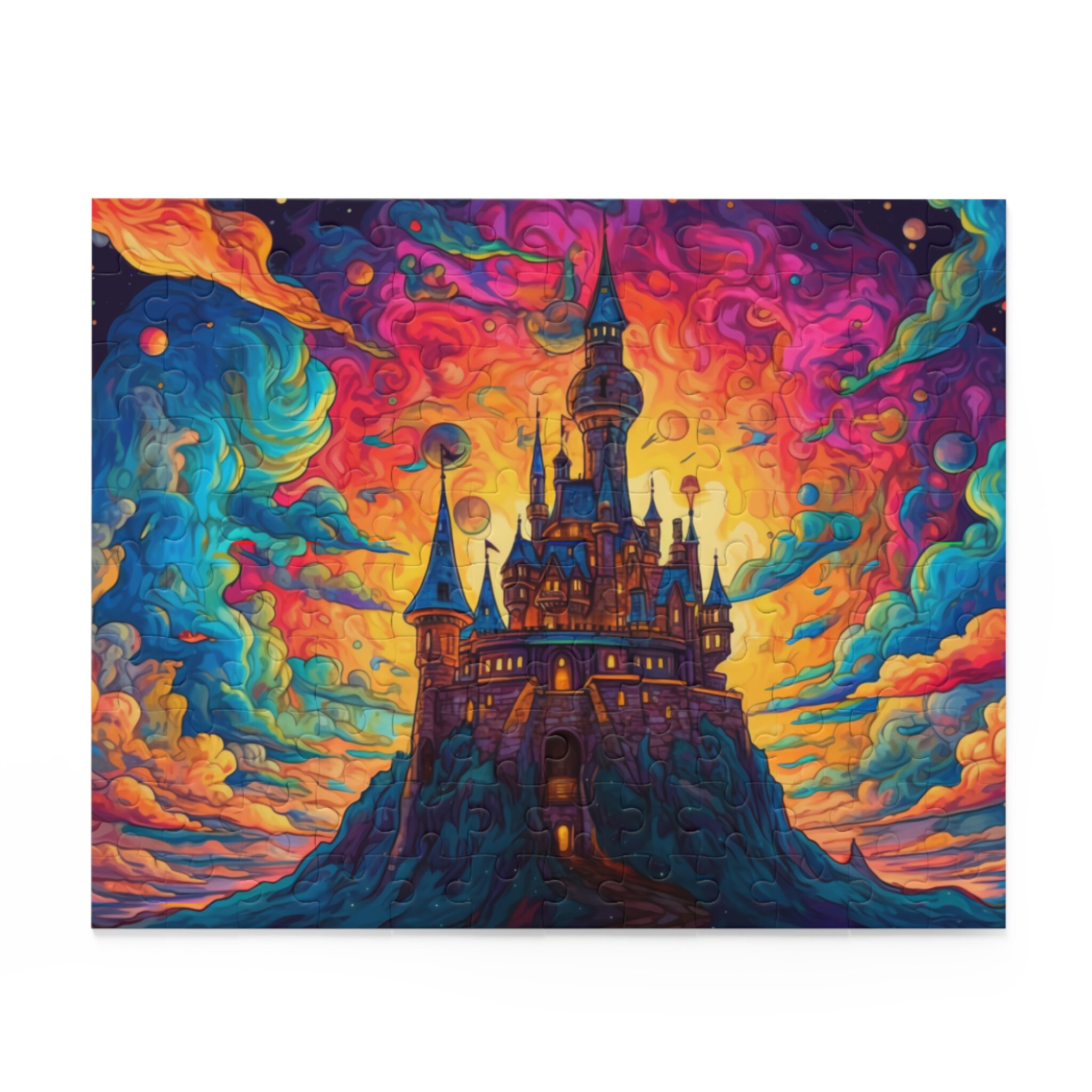 Jigsaw Puzzle Psychedelic Art Puzzle Trippy Artwork Puzzle Custom ...