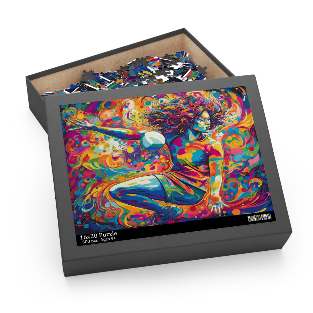 Psychedelic Puzzle WOMANHOOD Psychedelic Puzzle-trippy - Etsy