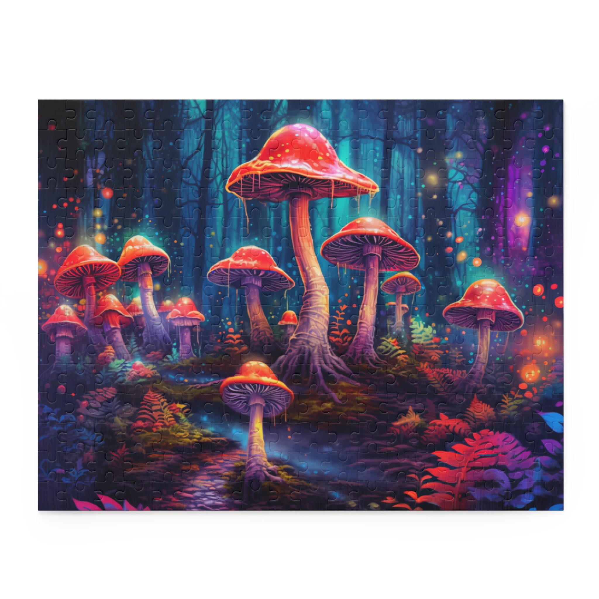 Jigsaw Puzzle Psychedelic Art Puzzle Trippy Artwork Puzzle Custom ...
