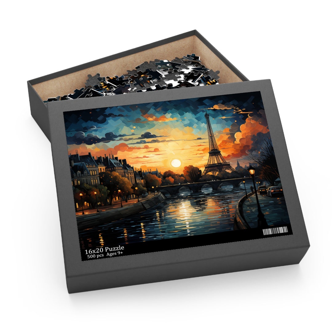 Eiffel Tower Puzzle, Eiffel Tower Art, Jigsaw Puzzle Eiffel Tower ...