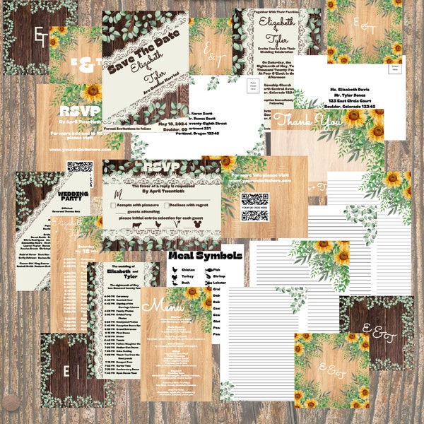 Rustic Stationery - Etsy