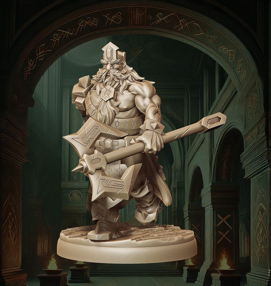 Warrior/army of Chaos: Dwarfs/monolith Arts/fantasy/soldier/fighter ...