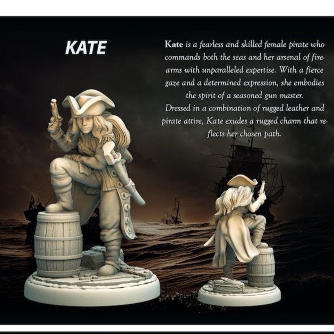 Kate, Pirate Girl by Ravi - Etsy