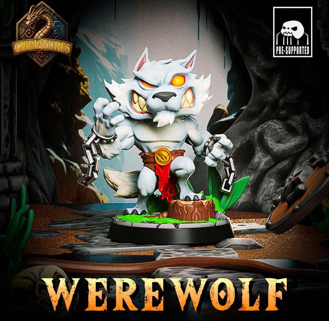 Chibi Werewolf - Etsy