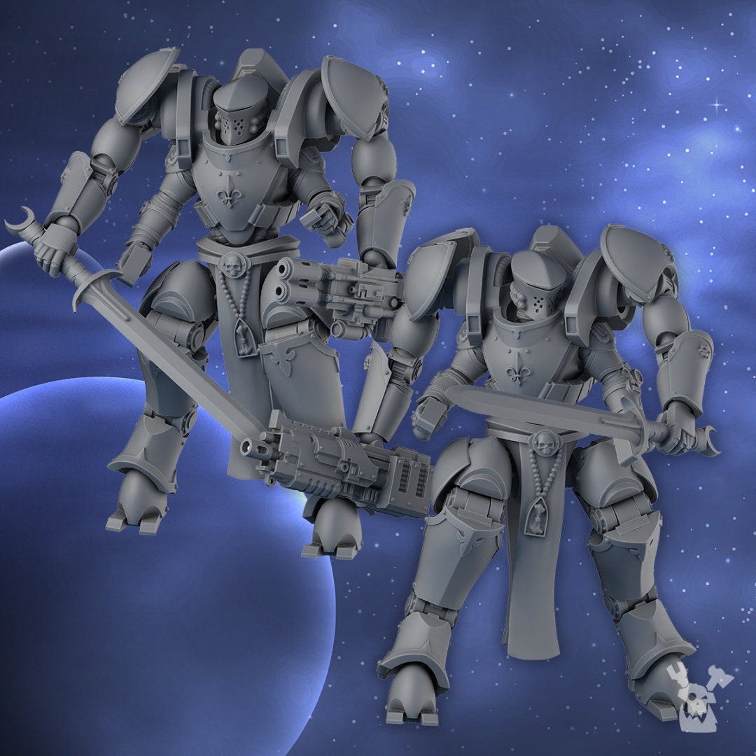 Exosuit Battle Armor, Silver Moon Daughters by Dakka Dakka/mech/armor ...