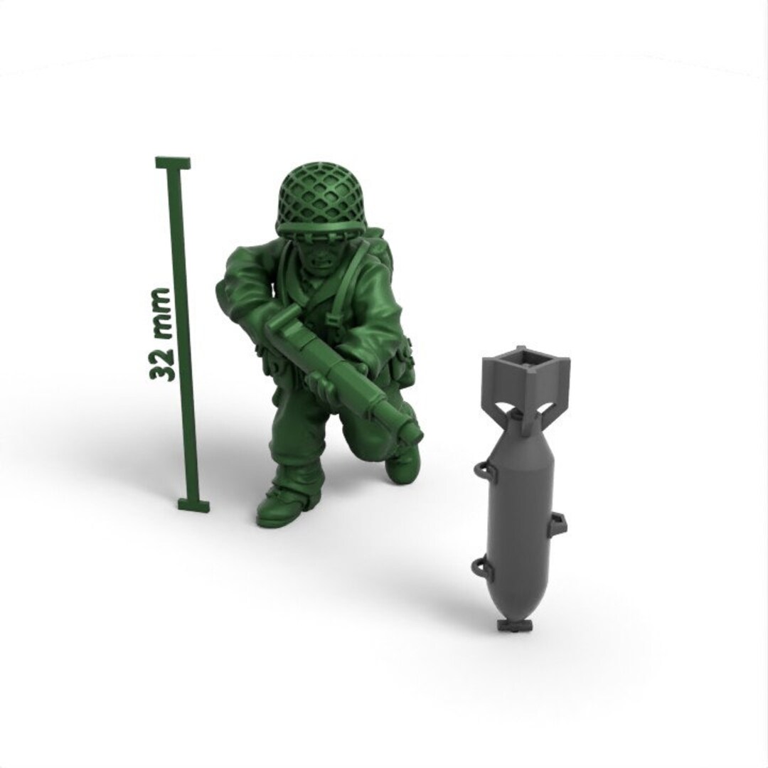 Bombs in 32 Mm Scale by Akamaru 3D Workshop/ww2/bomb/scatter/sci-fi ...