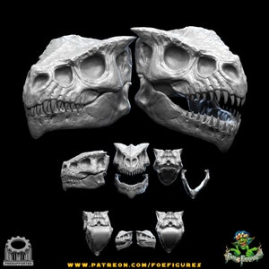 Human, Kobold, Lizardmen and Orc Skulls From Foe Figures/basing/bits ...