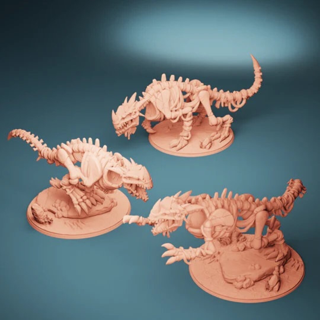 Skeletal Drakes by Lost Adventures Co./undead/dnd/fantasy/rpg/monster ...