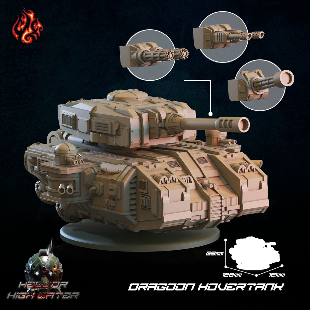 Dragoon Hover Tank by Crippled God Foundry/apc/tank/custom/mod/imperial ...