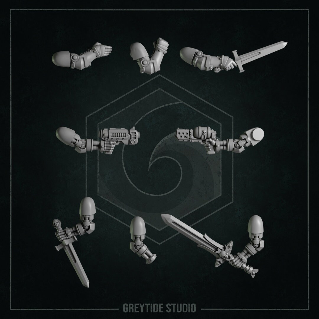 Arms and Weapons From Eternal Pilgrims by Greytide Studio/ Bits/mods ...