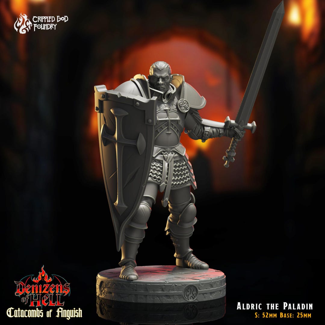 Adventuring Party/crippled God Foundry/diablo/fantasy Miniature/dnd ...