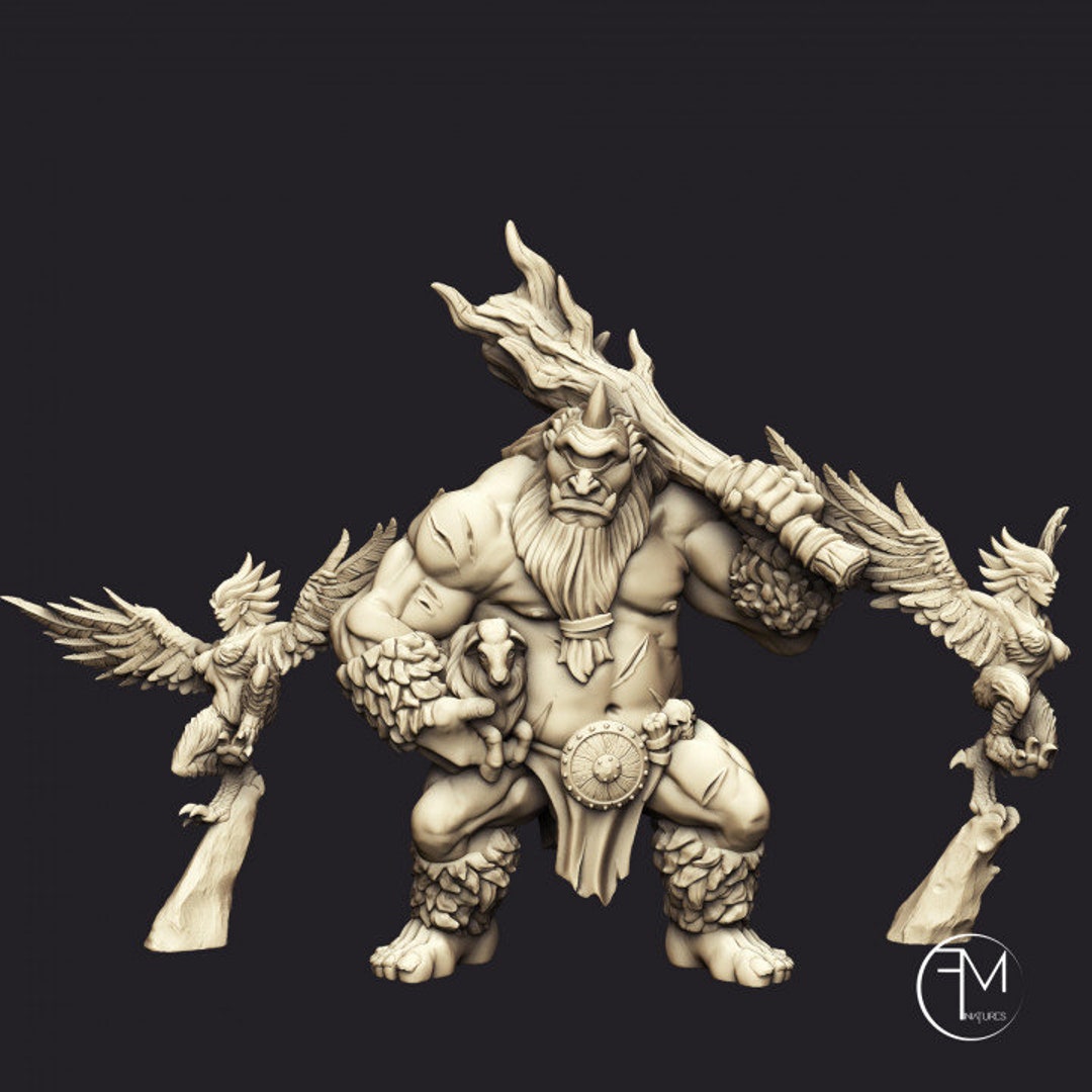 Cyclops, Harpy and Medusa From Amazons by Francesca Musumeci - Etsy