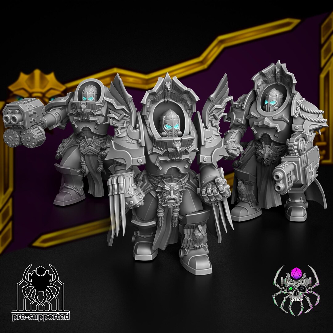 Heavy Phoenix Guard/eight Legs Miniature/grimdark/sci Fi/praetorians ...