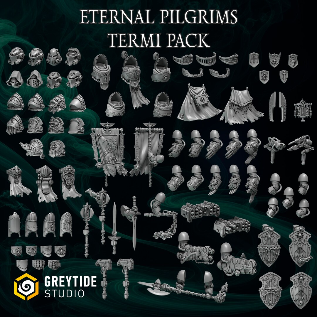 Termi Bits Full Pack/ Greytide Studios/bits/kitbash/customize/bitz ...
