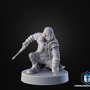 NCR Ranger/galacticarmory/sci-fi/grim Dark/apocalyptic/sniper/prone ...