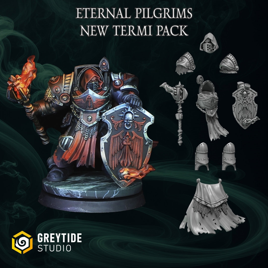 Termi Pack by Greytide Studio/space Marine/terminator/kitbash/custom/sci-fi/proxy/mods ...