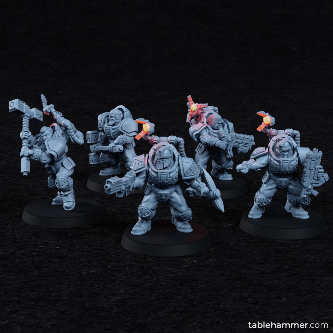 Space Dwarf Legionaires, Federation of Tyr by Tablehammer / Squats / 40 ...
