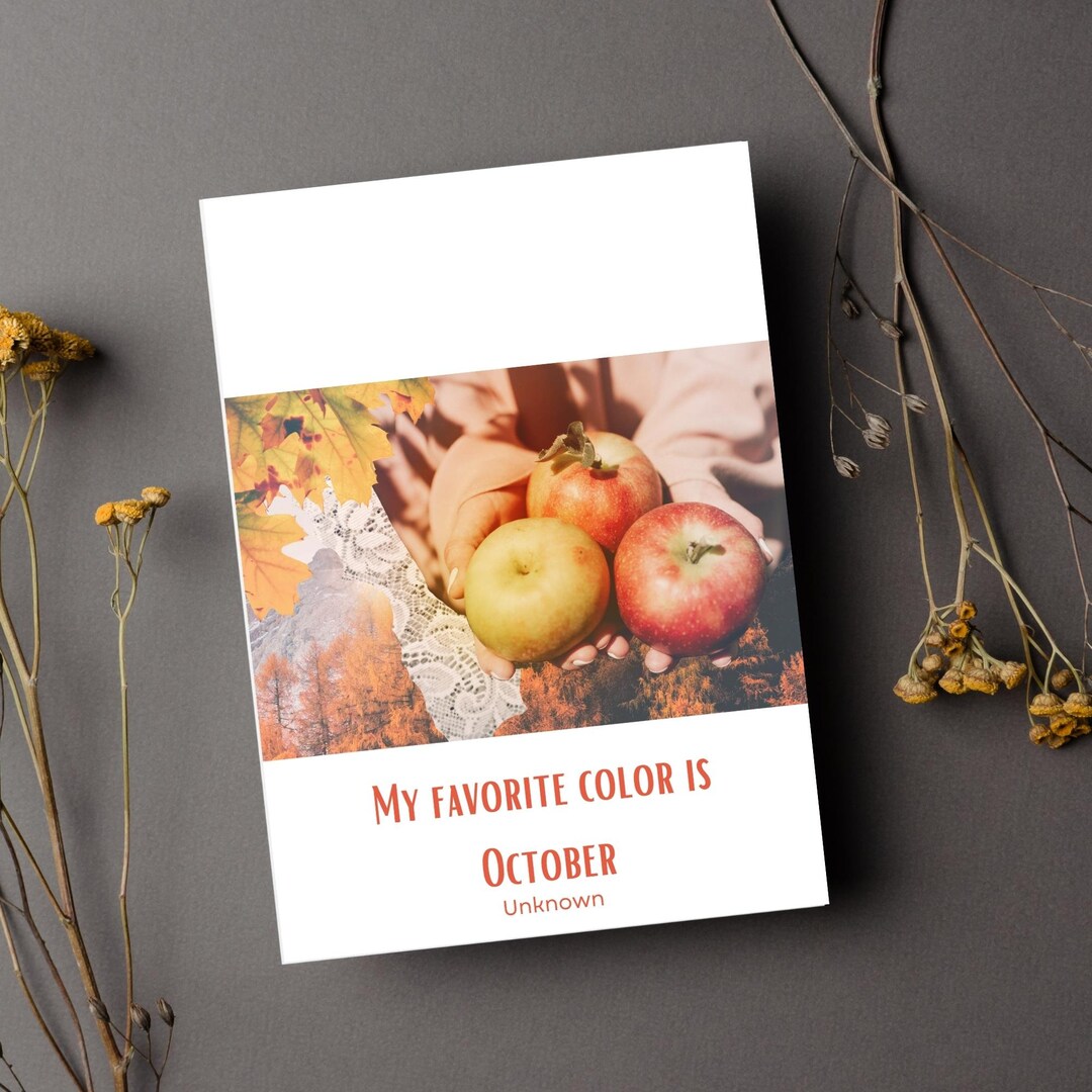 Apples - Heartwarming Quote - Fall Aesthetic - Cottagecore - Collage ...