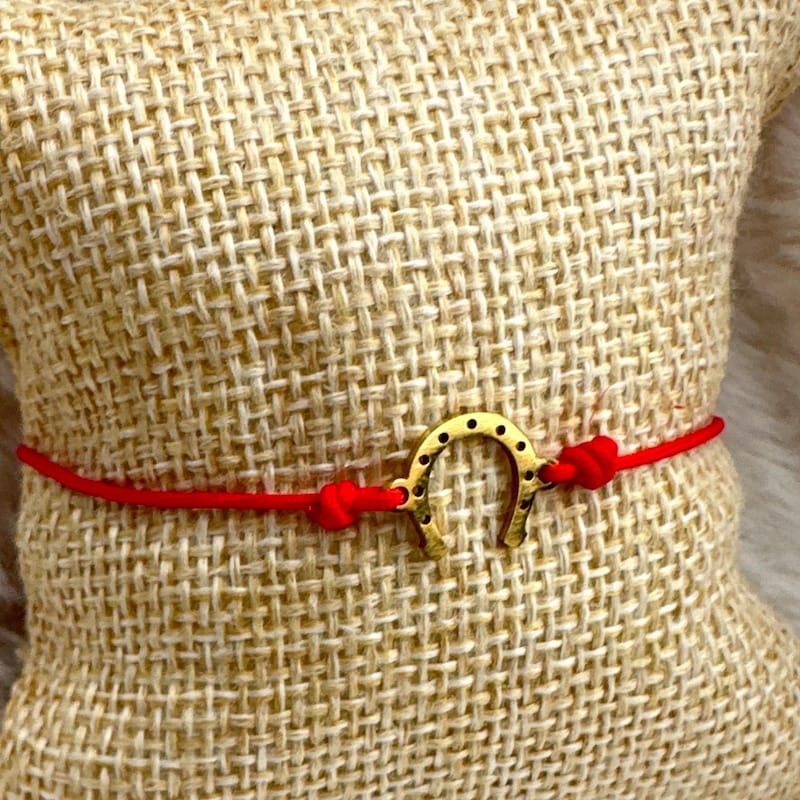 Red Thread Bracelet Horse - Etsy