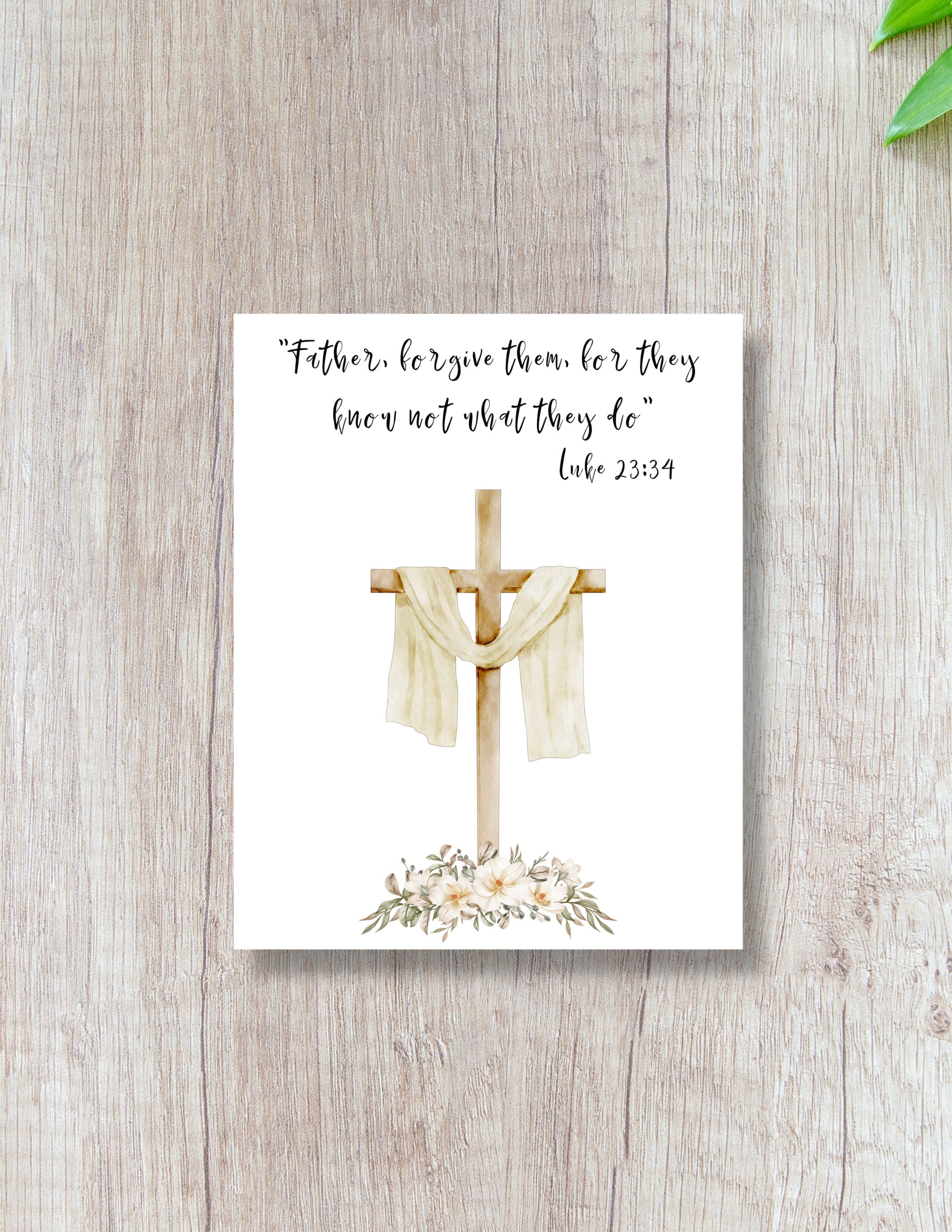 Father Forgive Them, for They Know Not What They Do/luke 23:34 Print to ...