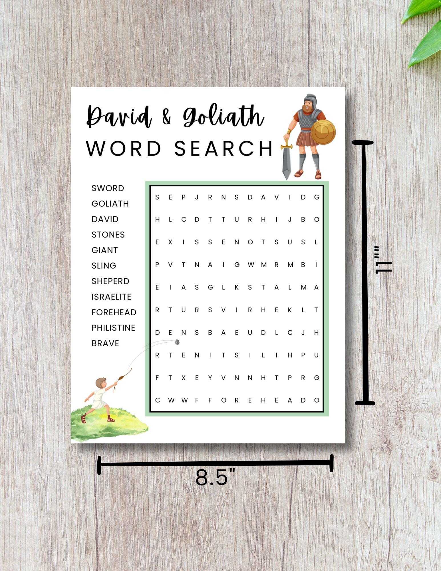 Goliath Word Search
