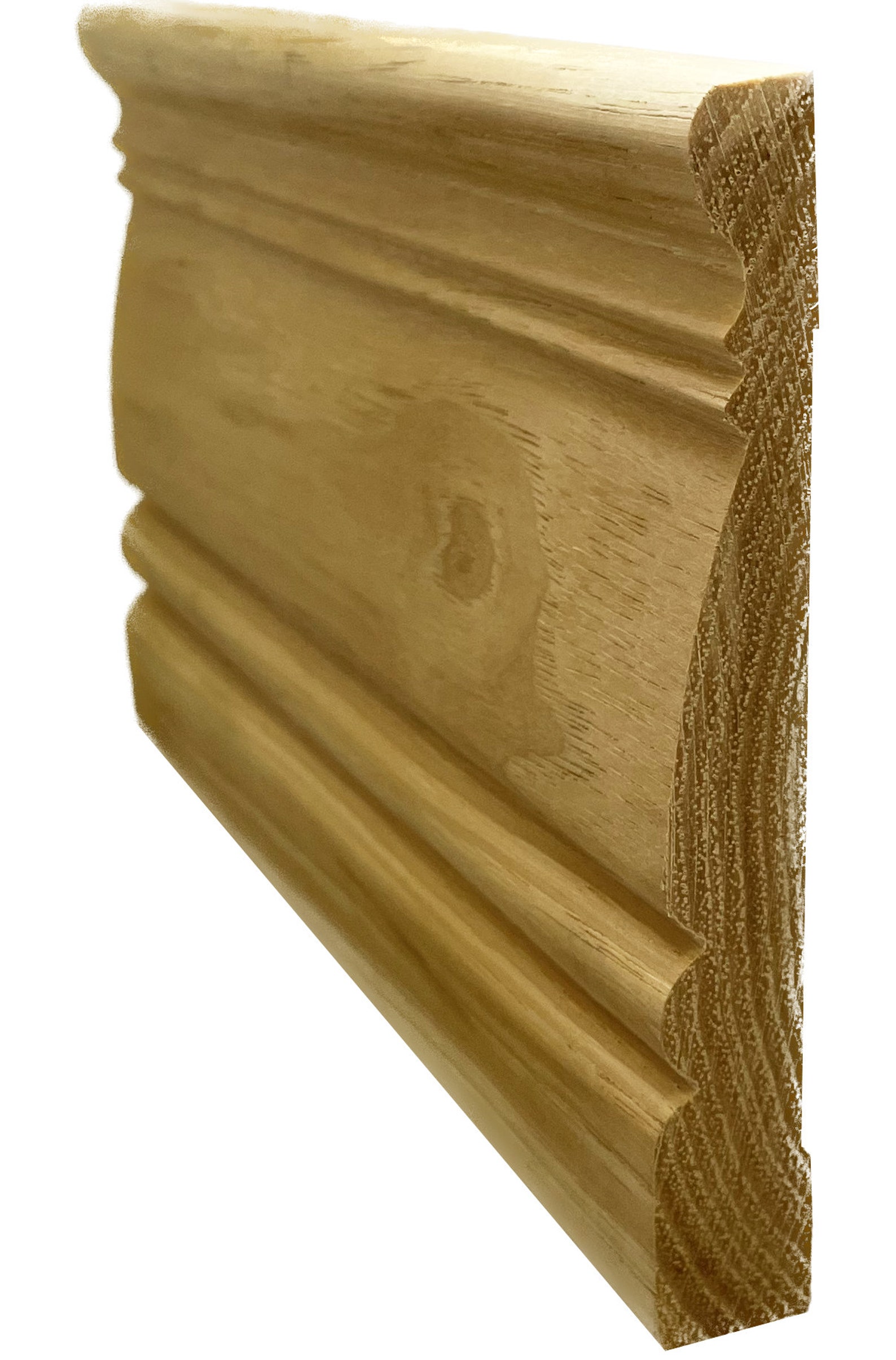 Unfinished Hickory Baseboard Moulding 3/4 in X 4-7/8 in X 7ft - Etsy