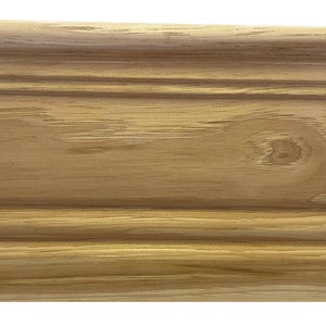Unfinished Hickory Baseboard Moulding 3/4 in X 4-7/8 in X 7ft - Etsy
