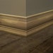 Unfinished Hickory Baseboard Moulding 3/4 in X 4-7/8 in X 7ft - Etsy