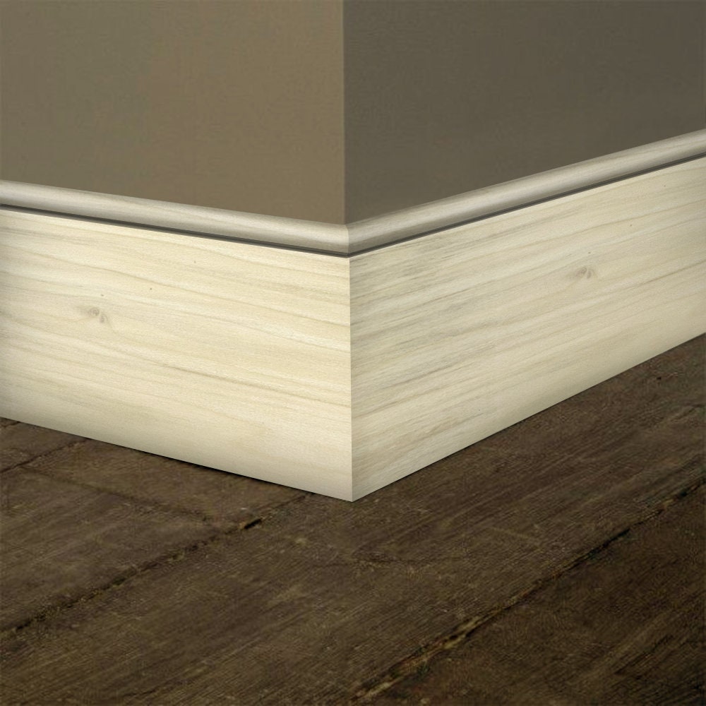 Unfinished Poplar Baseboard Moulding 9/16 in X 5 in X 7ft - Etsy