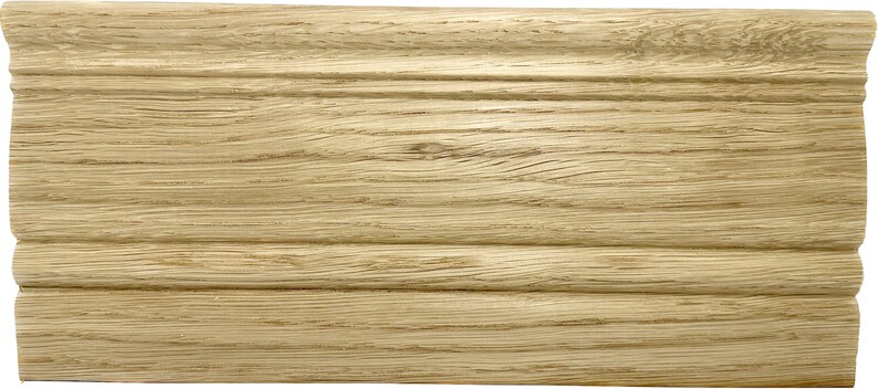 Unfinished White Oak Baseboard Moulding 3/4 in X 4-7/8 in X 7ft Solid ...