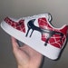 Custom Nike Air Force 1 Spider-man - Etsy