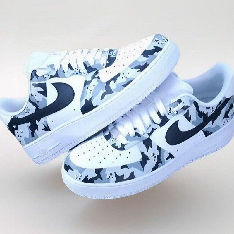 Nike Air Force 1 Camo - Etsy