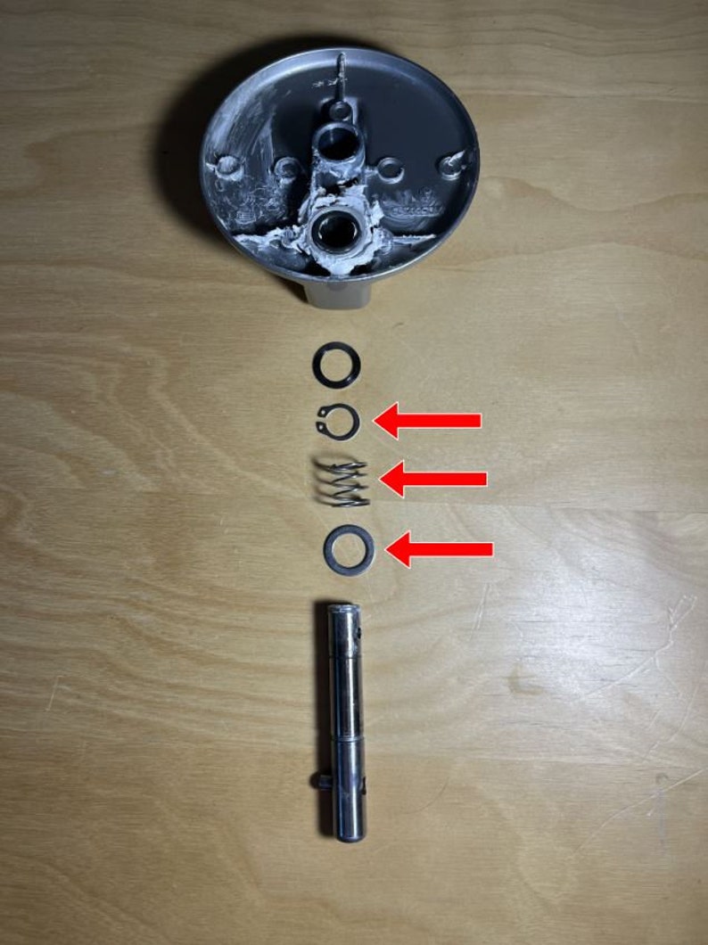 Kitchenaid Mixer Upgrade Kit: Shaft Spring, Washer & Snap-ring Kit for ...