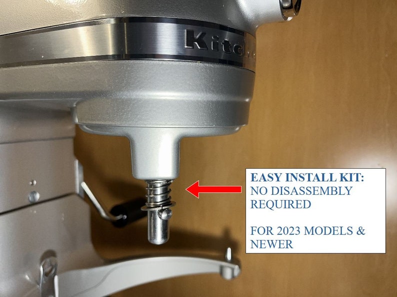 Kitchenaid Mixer Upgrade Kit: EASY INSTALL Shaft Spring & Washer for ...