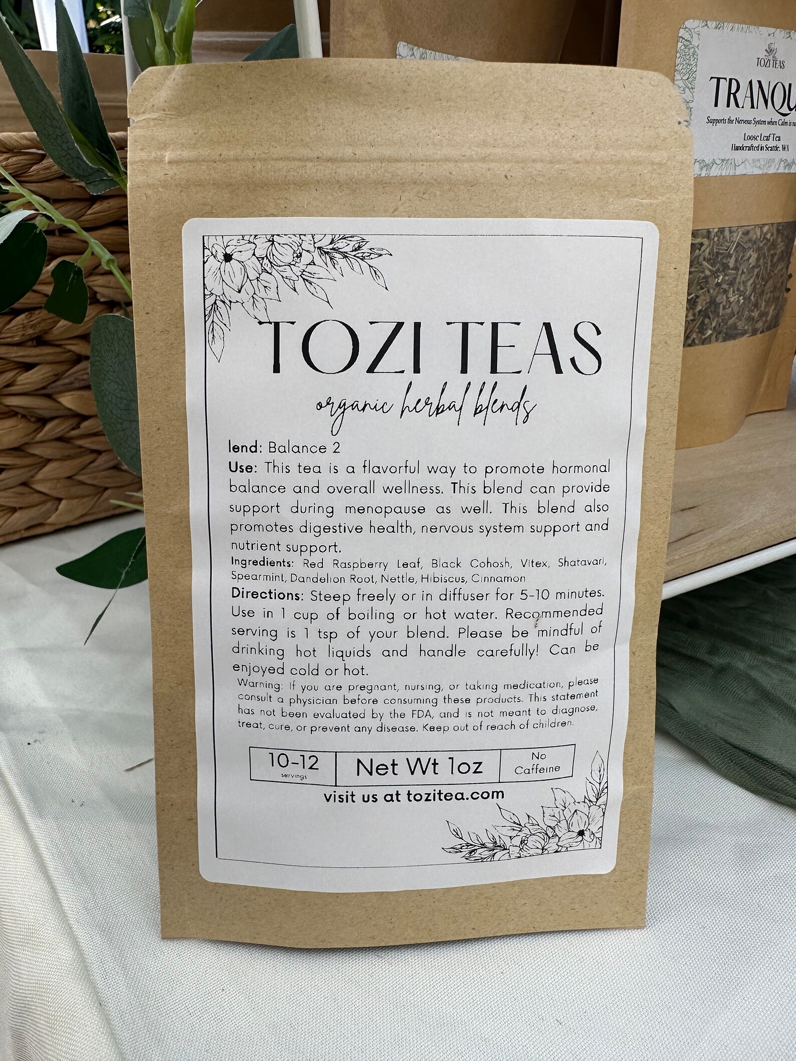 Tea for Hormonal Balance, Tea for Menopause - Etsy