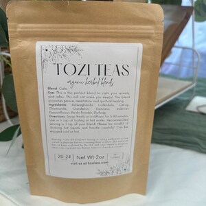 Tea to Calm Nerves, Tea for Anxiety - Etsy