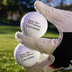 Humorous Golf Gift - Golf Ball Gift - Customized Golf Ball - Humor Golf ...