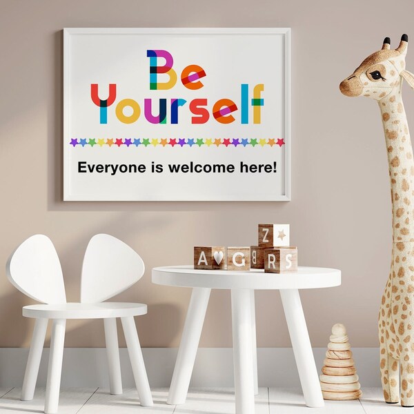 Diversity Safe Space Poster - Etsy