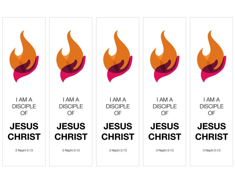 2024 LDS Youth Theme Printables, I Am a Disciple of Jesus Christ Prints ...