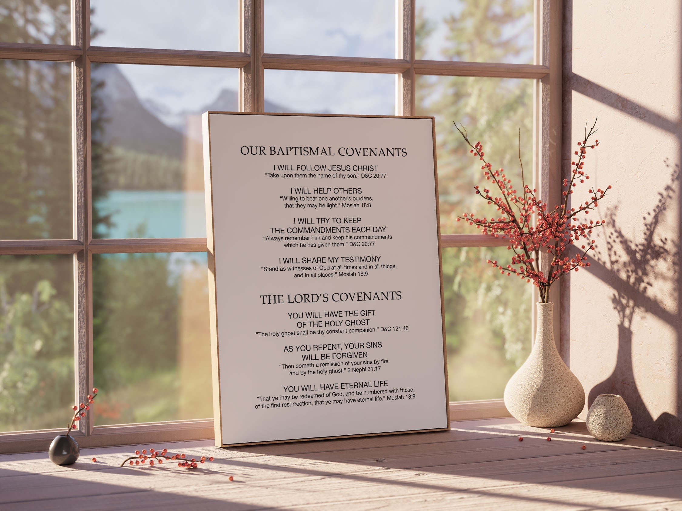 Lds Baptism Scripture