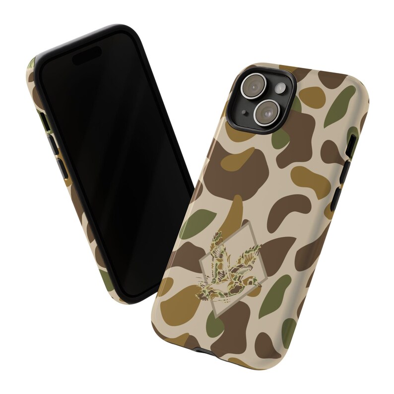 Old School Camo Duck Hunting Phone Case/vintage Camo Wood Duck Case ...