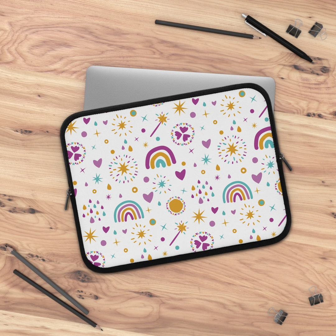 BOHO Rainbow Celestial Laptop Sleeve/stellar Laptop - Etsy