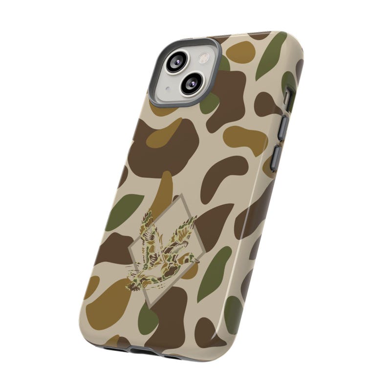 Old School Camo Duck Hunting Phone Case/vintage Camo Wood Duck Case ...