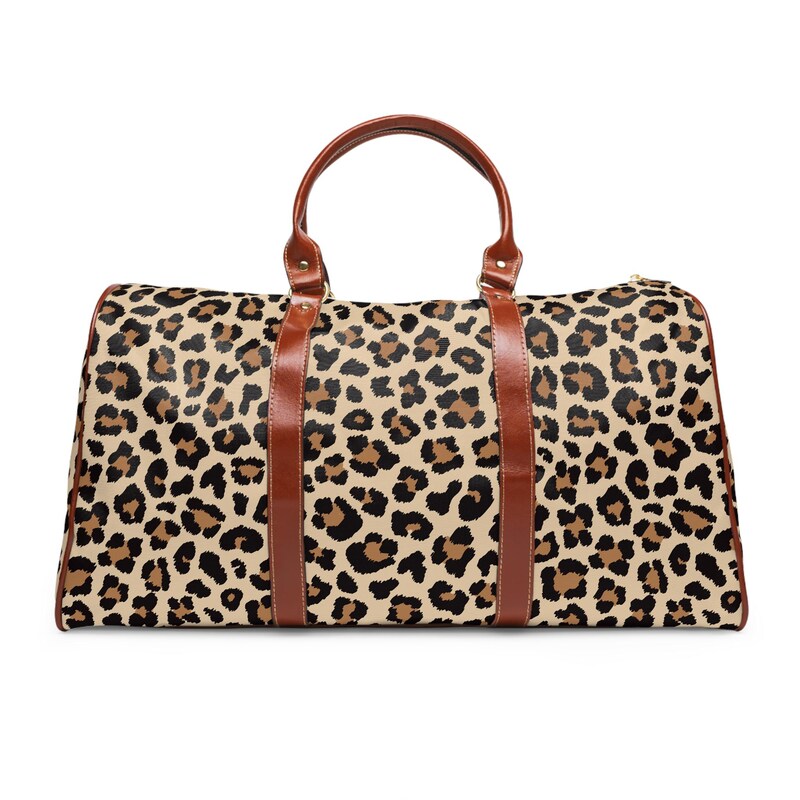 Leopard Print Bag - Etsy
